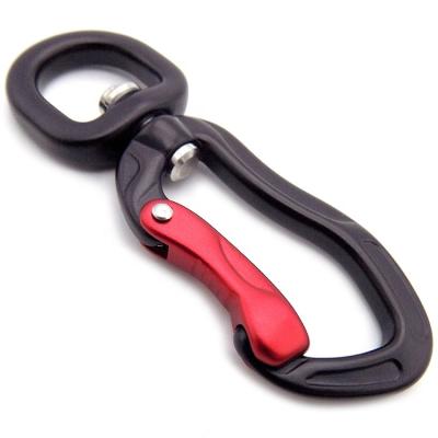 China Swivel Eye Carabiner Plated Steel Stainless Zinc Snap Hook for sale