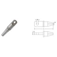 China Swageless Cable Railing Lag Studs for sale