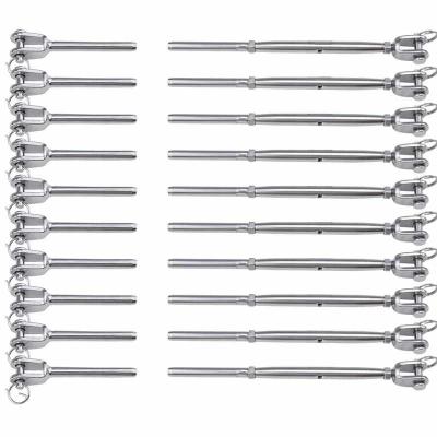 China Cable railing Jaw Swage Stud Turnbuckles for sale