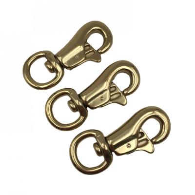 China Heavy Duty Nickel Plated Swivel Bull Snap hook for sale