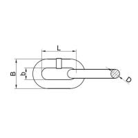 China AUSTRALIAN STANDARD REGULAR LINK CHAIN for sale