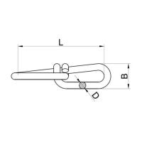 China NACM STANDARD DOUBLE LOOP CHAIN for sale