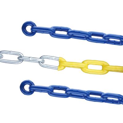 China PVC coating chain llink_ chain alloy steel swing chains for sale