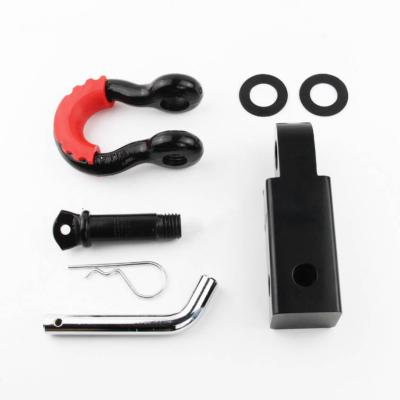China Black powder coating 3/4 inch shackle hitch receiver for sale