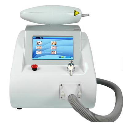 China Portable Q Switch ND Yag laser tattoo removal machine CE Approval and pigment removal for sale
