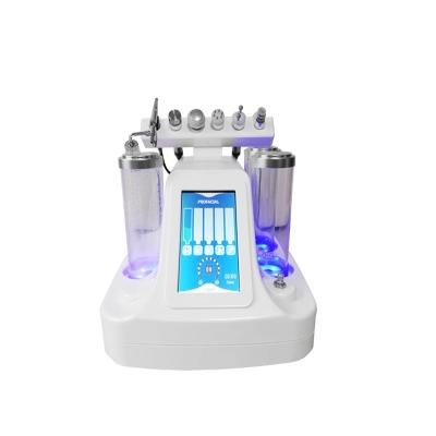 China Newest 6 In 1 Small Bubbles Water Facial Cleansing Machine Whitening Tightening Wrinkle Removal Beauty Skin Beauty machine for sale
