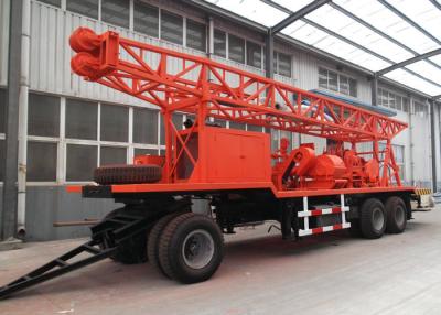 China El remolque de 120KW los 450m montó el agua bien plataformas de perforación en venta