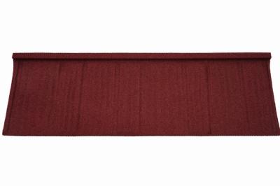 China stone coated metal roofing shake , sgs certified stone coated metal roof tiles Tanzannia popular hotel resort for sale