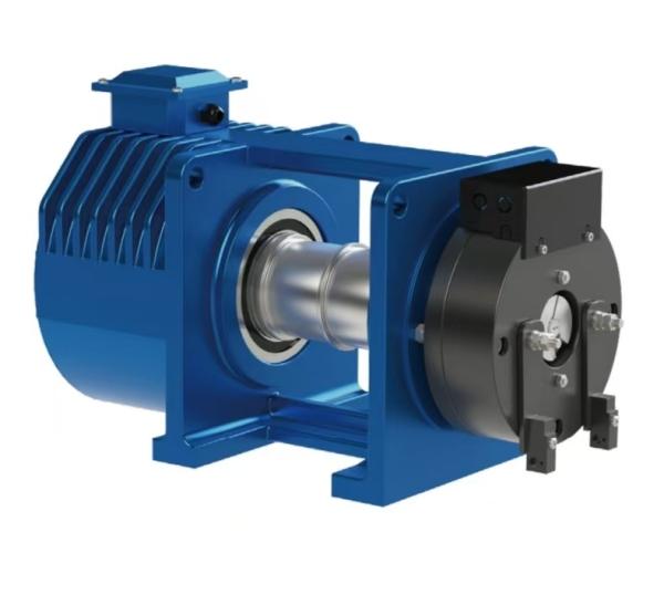 Quality Permanent Magnet Synchronous Gearless Belt Elevator Traction Machine Elevator for sale
