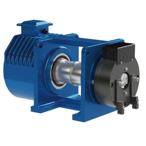 Quality Permanent Magnet Synchronous Gearless Belt Elevator Traction Machine Elevator for sale