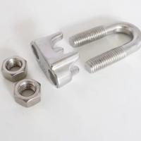 China Loadbinder Wire Rope Clip for Villa Use Secure Wire Rope Attachments 6mm 8mm for sale