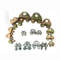 China Loadbinder Wire Rope Clip for Villa Use Secure Wire Rope Attachments 6mm 8mm for sale