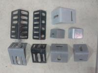 China Elevator Guide Rail Machine Elevator Door Guide Rails Elevator Brackets Main Rail Bracket And Auxiliary Rail Bracket for sale