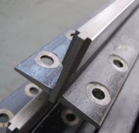 China Elevator T Shaped Guide Rail Hollow Guide Rail Lift Parts 5m Length 89mm Width for sale