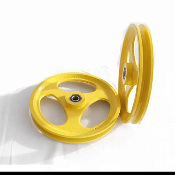 Quality Elevator Wire Rope Tensioning Device Speed Limiter Accessories Tensioning Wheel for sale