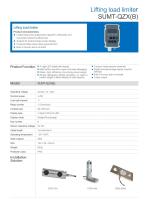 China SUMT-QZX(B) Elevator Load Weighing Device Overload Alarm Sensor 500kg Capacity for sale
