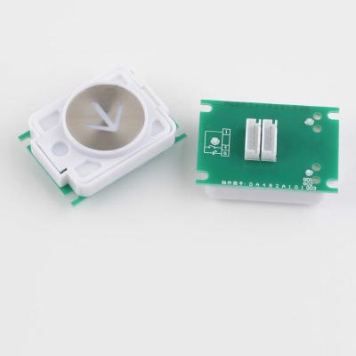 China Modern Elevator Parts Elevator Push Button Board Lift Spare Parts DA482 MTD482A101G03 G01 for sale