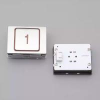 China Modern Design Elevator Call Button Square Push Button Switch Spare Parts for sale