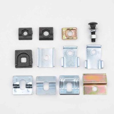 China Elevator Guide Rail Pressure Guide Plate For Hospital Apartment Hotel Modern Metal T75 T89 8k for sale