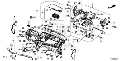 Cina Accessori per auto ABS per Honda CRV 2012-2017 OEM 77820-T0A-H81ZB Manufacturing in vendita