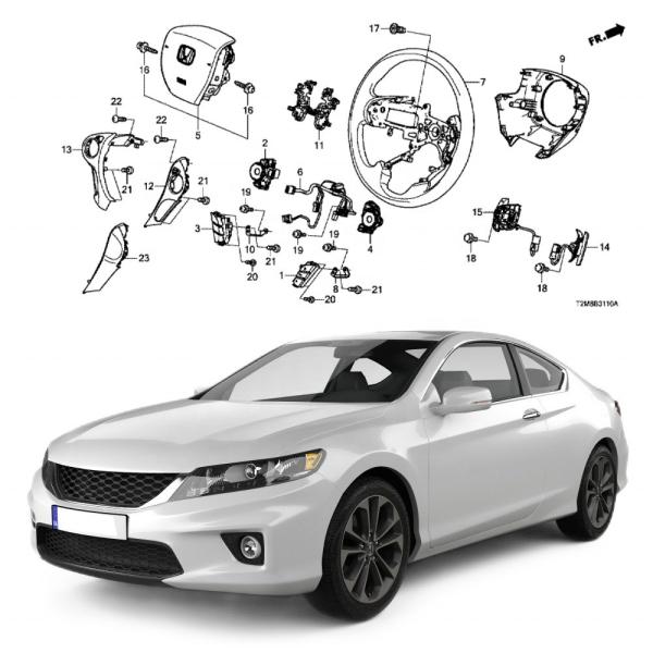 Quality Full Range of Car Aftermarket Accessories for Honda Accord13-17 OEM NO 77810-T2J for sale
