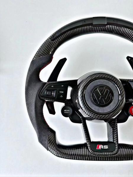 Quality Versatile Volkswagen R8/RS/GTI/Golf R Multi-Function LED Steering Wheel MQBPQ for sale