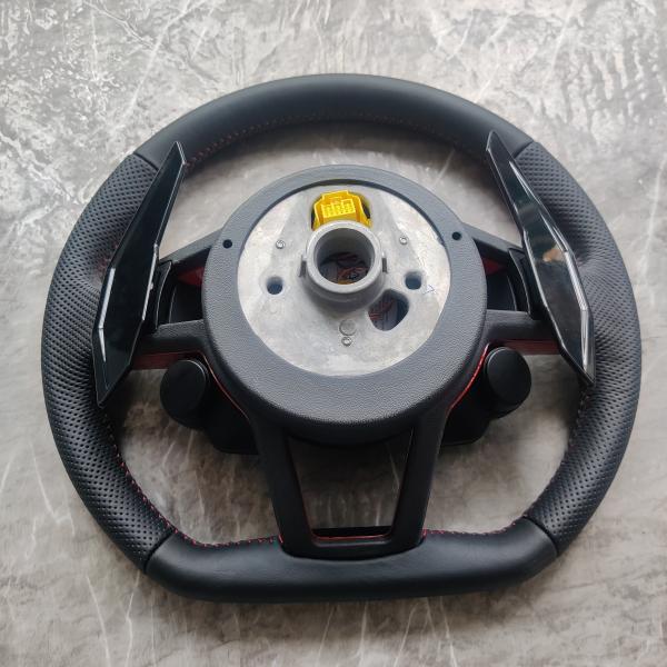 Quality Audi Red Multi-Function Steering Wheel Perfect for A3 A4L A5 A6L A7 A8 Q5 Q3 for sale