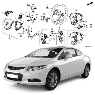 Китай OEM 77810-TR2-U81ZA Полный ассортимент автомобильных аксессуаров для Honda Civic12-15 100% протестирован продается