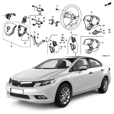 Китай OEM 77810-TR2-U81ZA Полный ассортимент автомобильных аксессуаров для Honda Civic12-15 100% протестирован продается