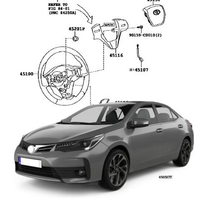 China For- Corolla OEM NO 4513002850C0 Fabricação em linha de acessórios para automóveis à venda