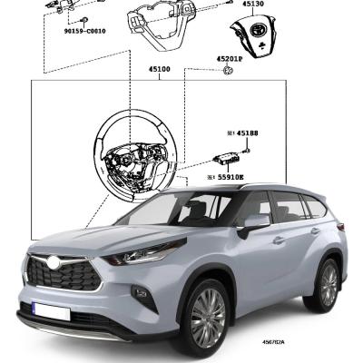 Cina ABS Sienna Car Aftermarket per Toyota Highlander/ SENA Full Range Auto Accessories OEM in vendita