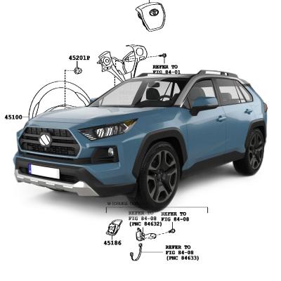 China Auto Cover voor Toyota Corolla RAV4 19-21 Volledige reeks Aftermarket Auto Accessoires Te koop