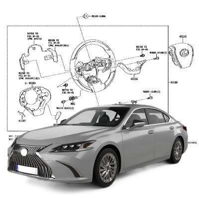 China OEM 4513033640C0 mercado de reposição de automóveis para Toyota Lexus ES200 gama completa de acessórios para automóveis à venda