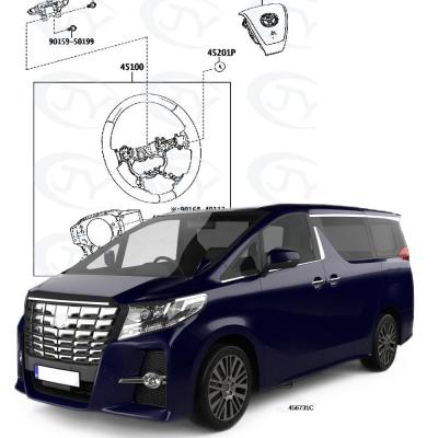 Cina Migliora la tua Toyota Alphard 18-21 con la gamma completa di accessori per auto OEM in vendita