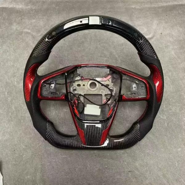 Quality Get the Best Performance with Our Carbon Fiber Steering Wheel LED Racing Marquee for sale