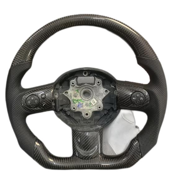 Quality Carbon Fiber Steering Wheel 44*44*25 Perfect Fit for BMW Mini Cooper R55/56/60 for sale