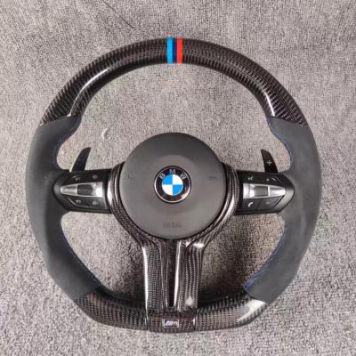 중국 실제 탄소 섬유 44*44*25 Bmw M2/M3/M4/M5/M6 레이싱용 스티어링 휠 집합 판매용