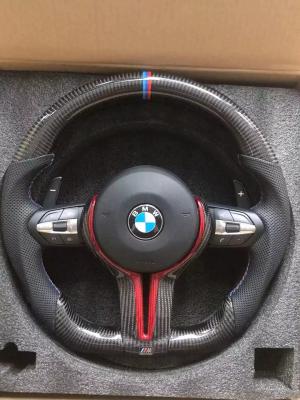 중국 실제 탄소 섬유 44*44*25 Bmw M2/M3/M4/M5/M6 레이싱용 스티어링 휠 집합 판매용