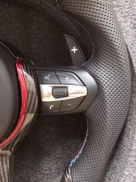 Quality True Carbon Fiber 44*44*25 Steering Wheel Assembly Set for Bmw M2/M3/M4/M5/M6 for sale