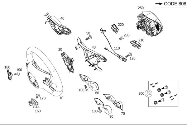 Quality OE NO. A0008602800 Automobile Accessories for-benz C W205/W274 2017 full range for sale
