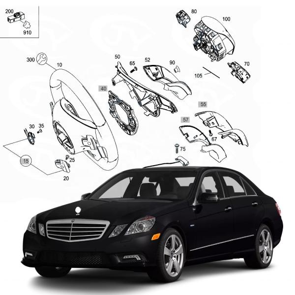Quality ABS Automobile Accessories for Benz E350/CLS550/GLK 2017 Full Range OEM for sale