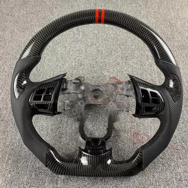 Quality Unleash the Power of Cyberpunk Design with Mitsubishi EVO Carbon Fiber Steering for sale