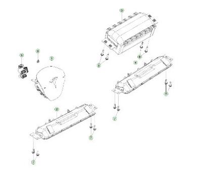 Cina OEM NO 1508347-CN-C Apparecchi per auto per Corolla Tesla Model Y 2012-2024 in vendita
