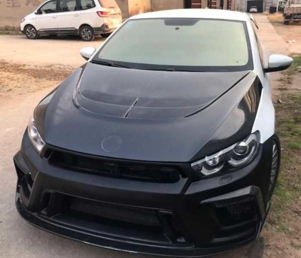 Quality Installation Original Car Hole Resin Fiber/Carbon Fiber Cover for Volkswagen for sale