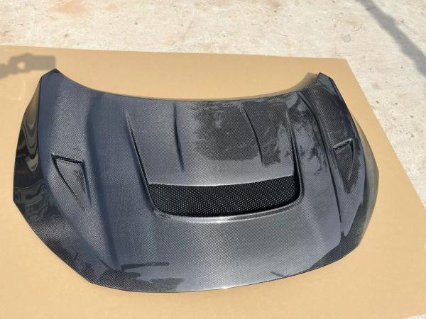 Quality Carbon Fiber Hood for Honda Tenth Generation Civic Modified Open Hole Design for sale