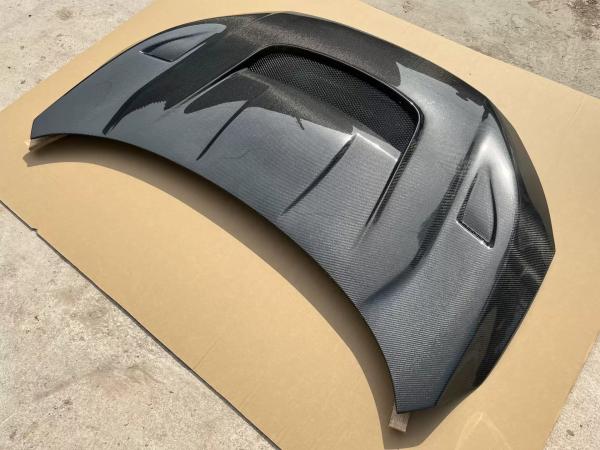 Quality Carbon Fiber Hood for Honda Tenth Generation Civic Modified Open Hole Design for sale