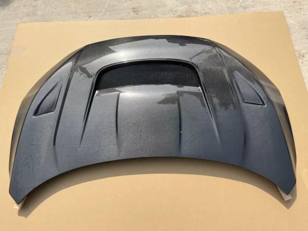 Quality Carbon Fiber Hood for Honda Tenth Generation Civic Modified Open Hole Design for sale