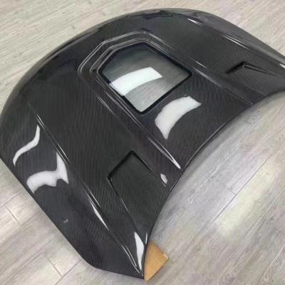 Cina 2016-2018 PER Audi A6 A7 S7 C7 Copertura in fibra di carbonio con design di apertura trasparente IMP in vendita