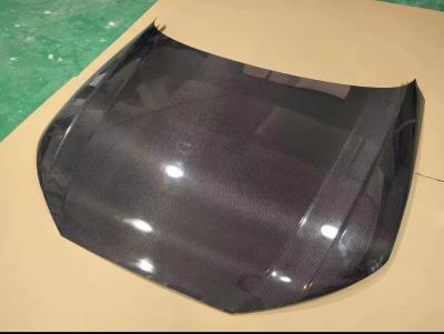 Cina Copertura in fibra di carbonio a buco modificato adatta per Audi A4B9 A4L RS4S4 Hood 3K Twill Weave in vendita