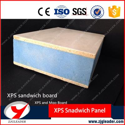 China Wall partition EPS or EPS fireproof mgo sip panels for sale